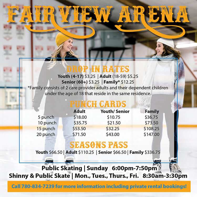 Arena - Town of Fairview, Alberta